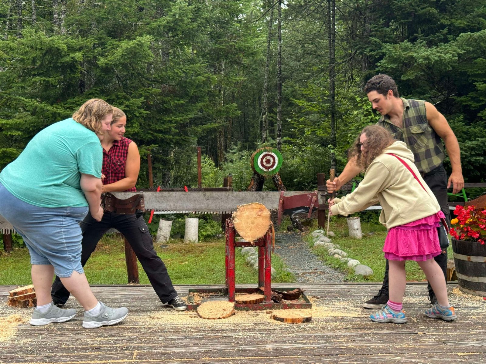 2024 Timber Tina's Great Maine Lumberjack Show - Downeast Horizons