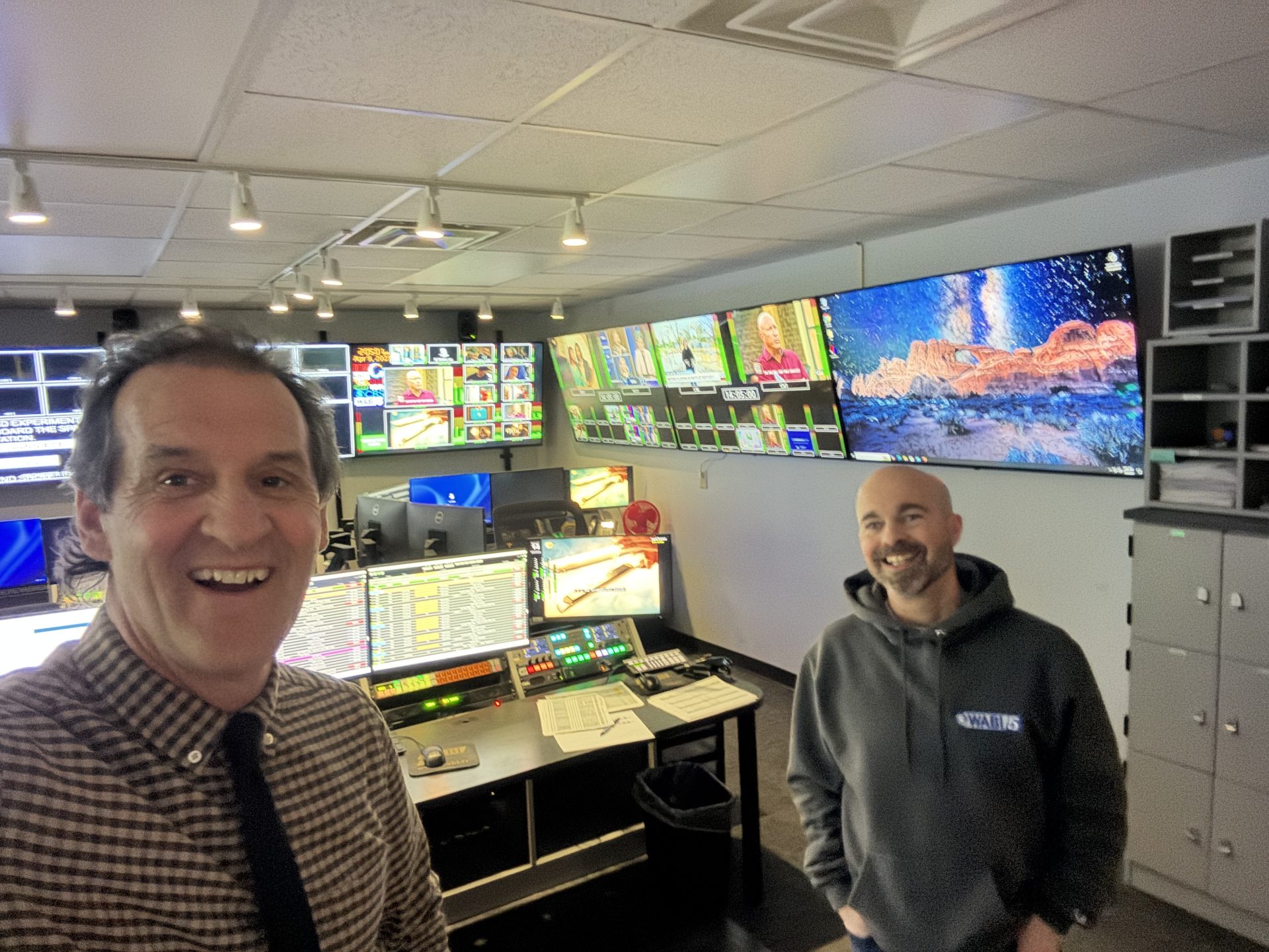 WABI TV 5 - Tony Zambrano working on the PSA's! - Downeast Horizons