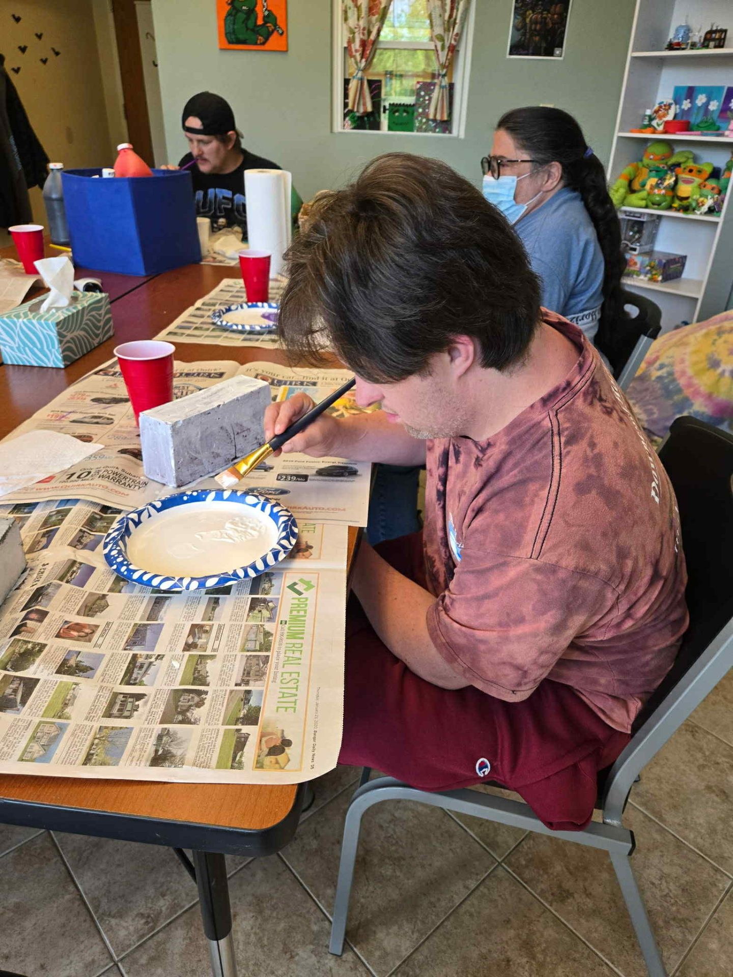 Painting Bricks into Books! - Downeast Horizons